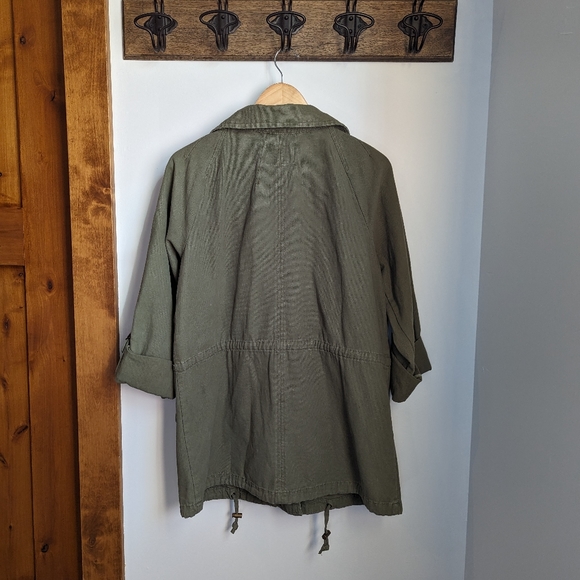 Matty M | Jackets & Coats | Nwt Matty M Olive Green Cargo Utility ...